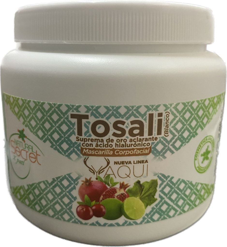 Tosali mascarilla de oro Corpofacial 280gr NATURAL SECRETS – Tienda ...