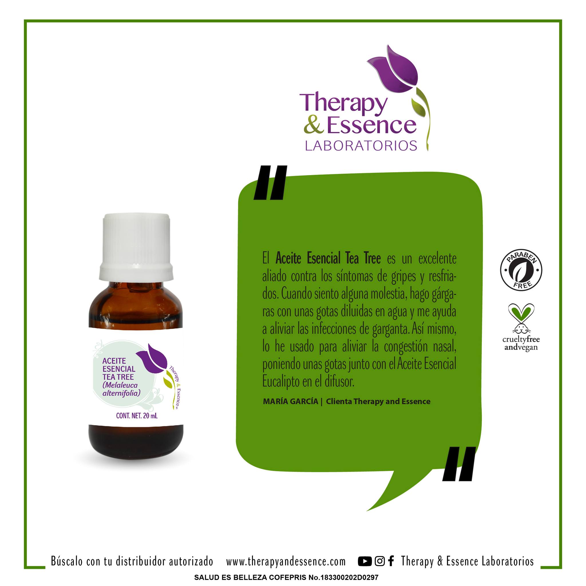 Aceite esencial Tea Tree 20ml – Tienda Oficial del Instituto ...